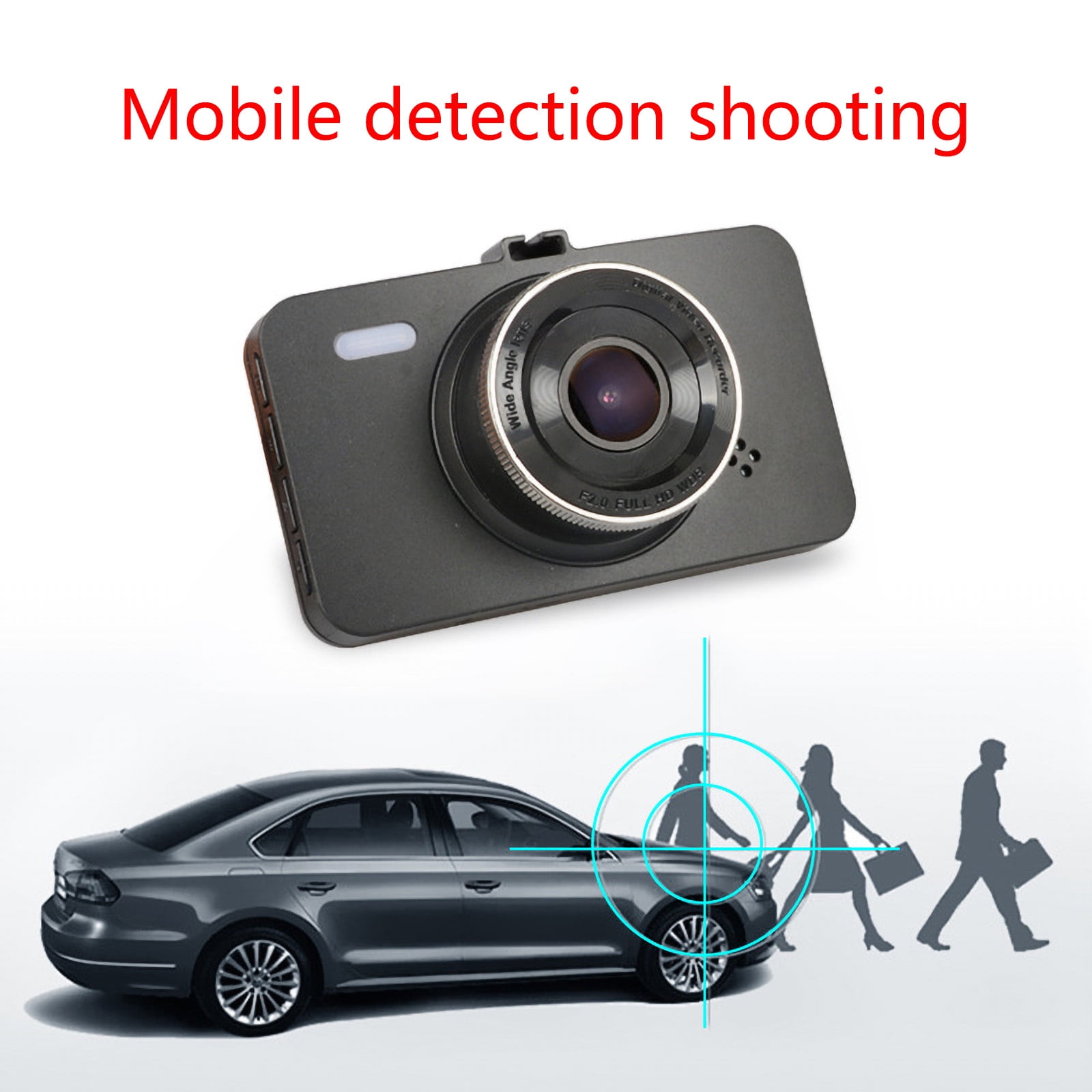 HBYJLZYG Car Accessories Lens Dash Cam Driving Recorder 1080 Hd 3-Inch ...