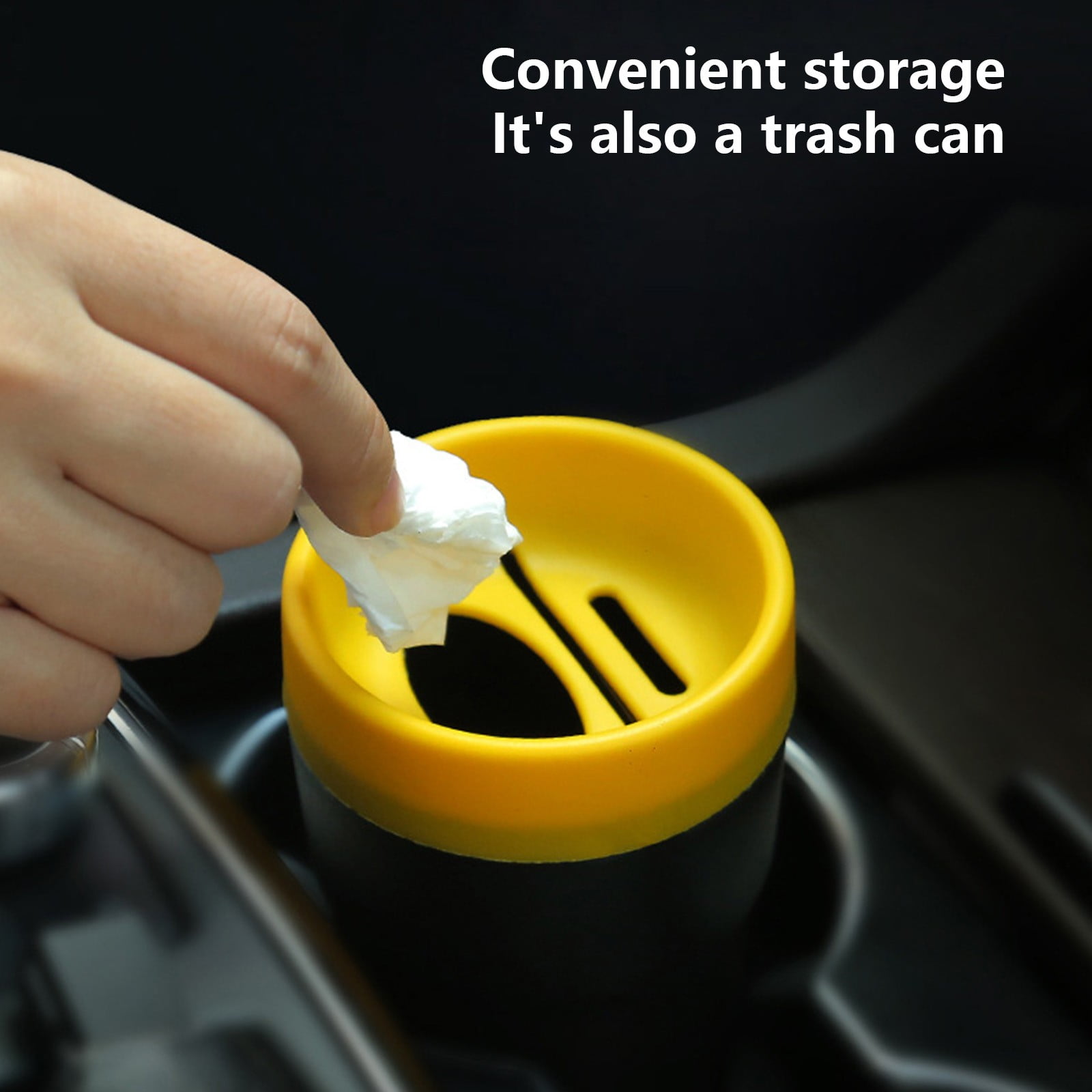 HBYJLZYG Car Accessories Multi Functional Car Storage Bin Car Garbage ...