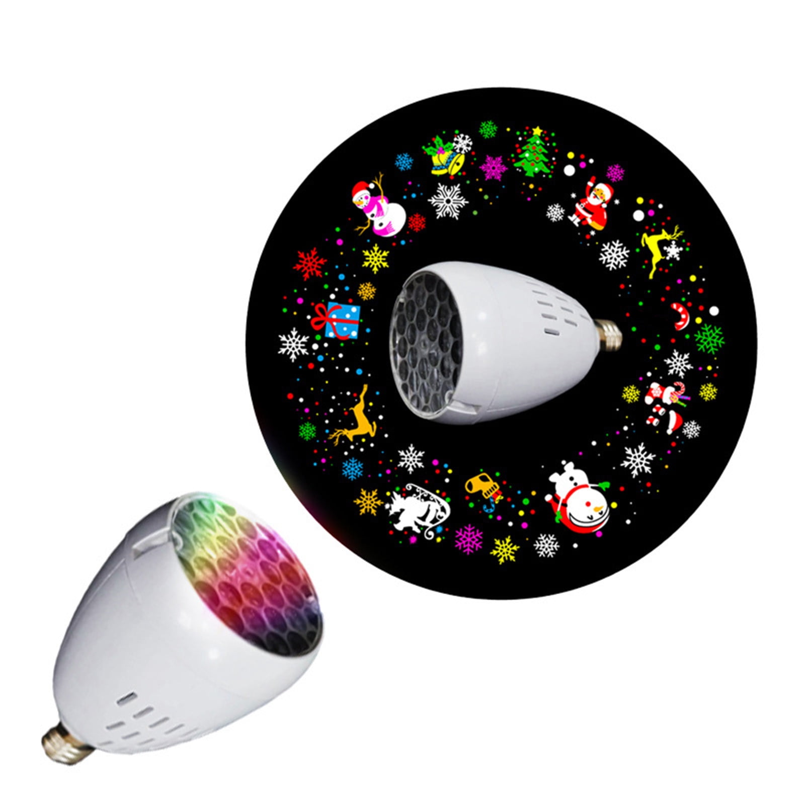 HBYJLZYG Christmas Projector Lights,Snowflake Santa Auto Rotating Led ...