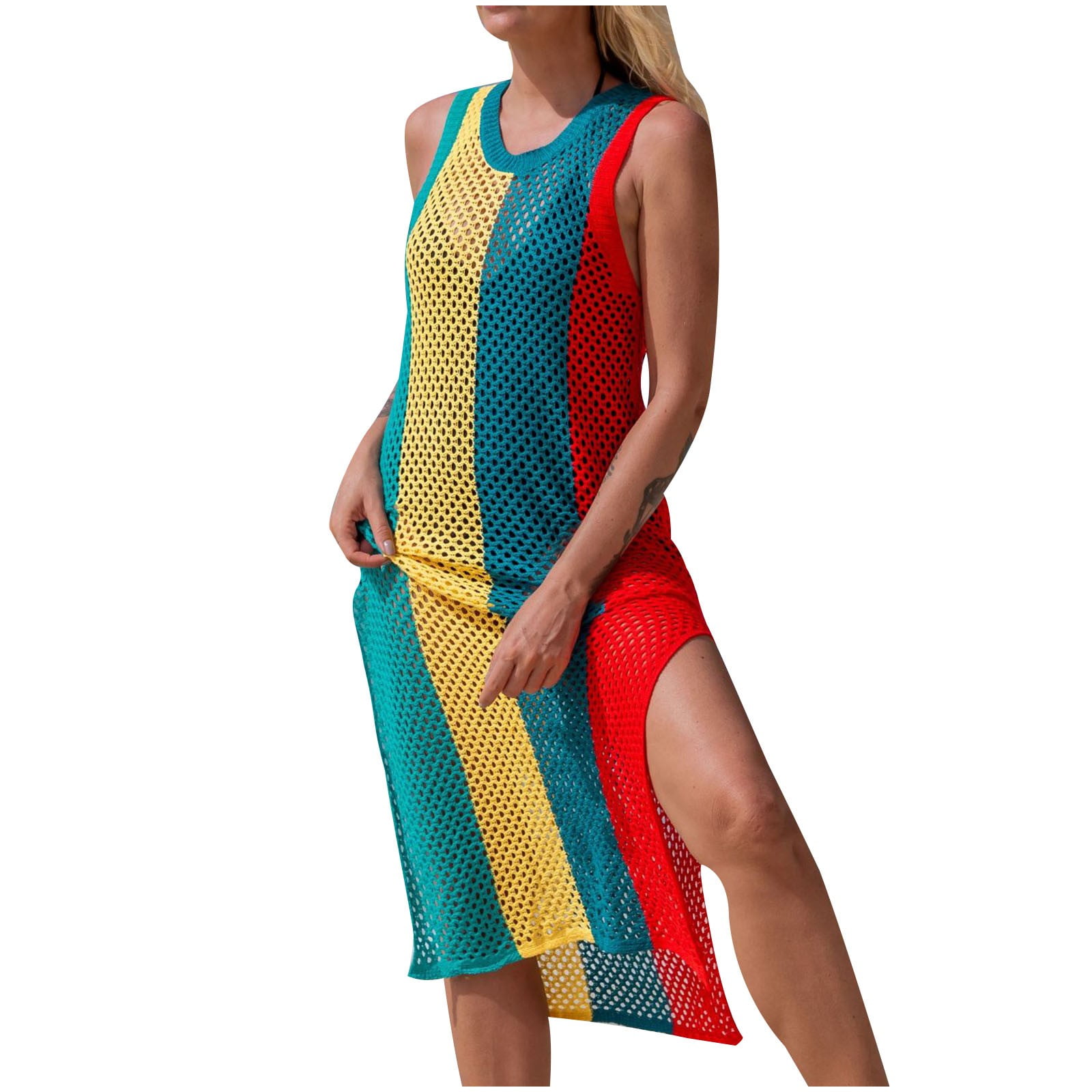 HBYJLZYG Crochet Beach Cover Ups For Women, Swimsuit Sun Coverup ...