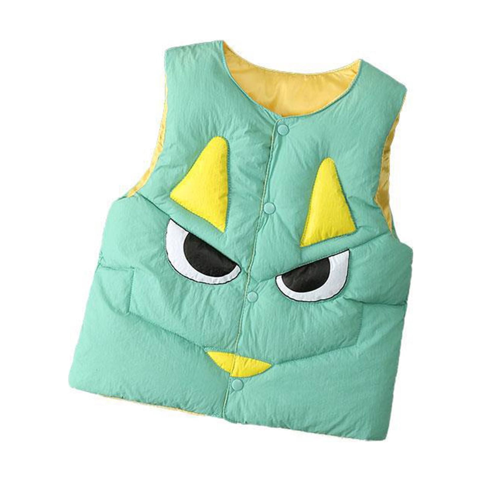 HBYJLZYG Down Vest Sleeveless Puffer Jacket, Baby Toddler Boy Girl Cute ...