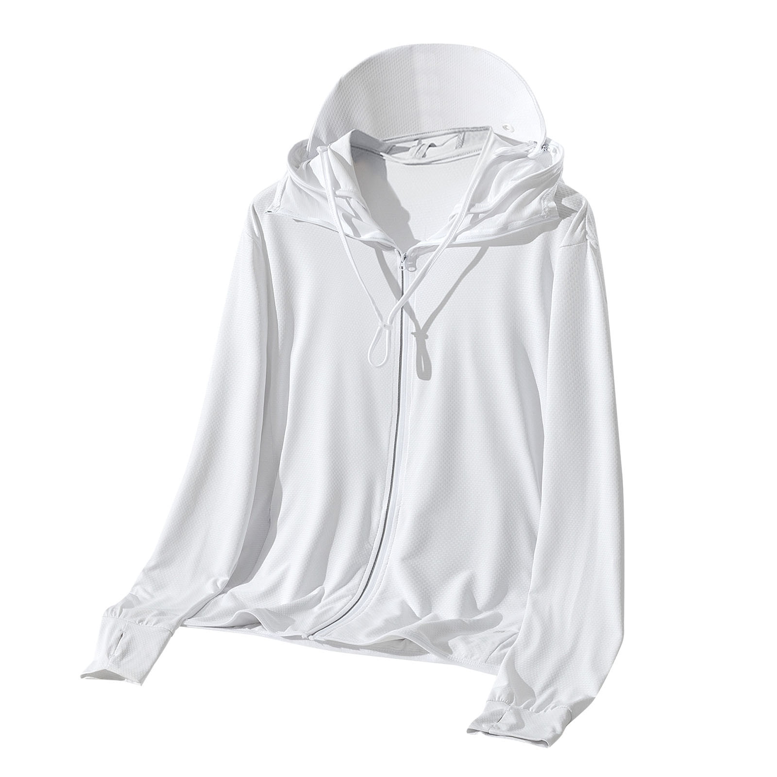 HBYJLZYG Summer Men's Hooded Fishing Shirt Sun Protection Shirts UV SPF ...