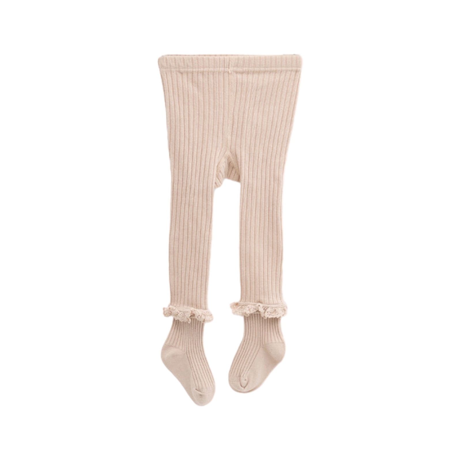 HBYJLZYG Tights Footed Leggings Seamless Cable Knit Cotton Stockings, 2 ...