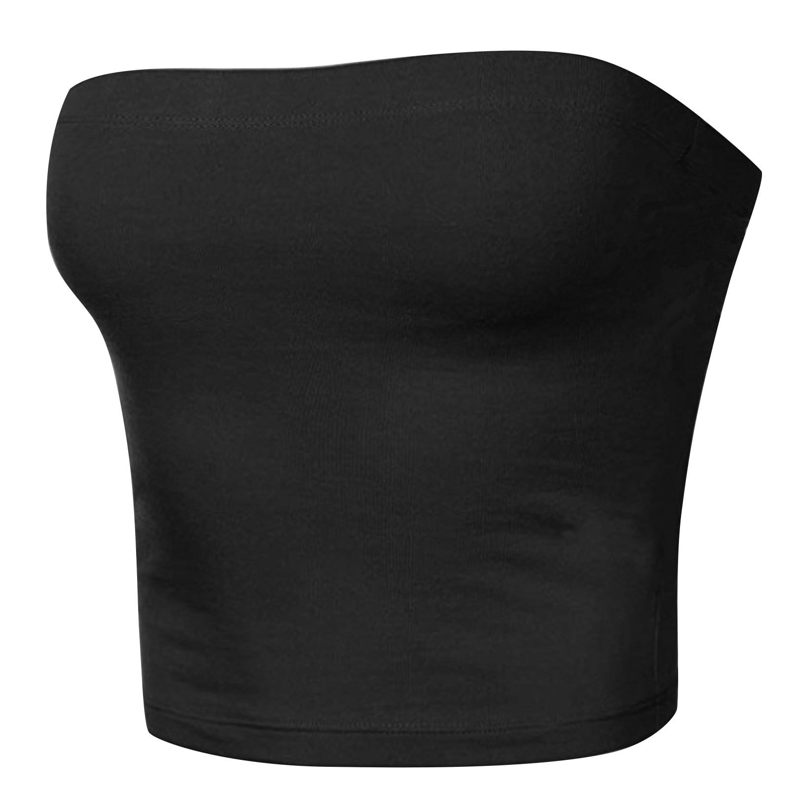 HBYJLZYG Women's Off Shoulder Push Up Bustiers Corsets Crop Top ...
