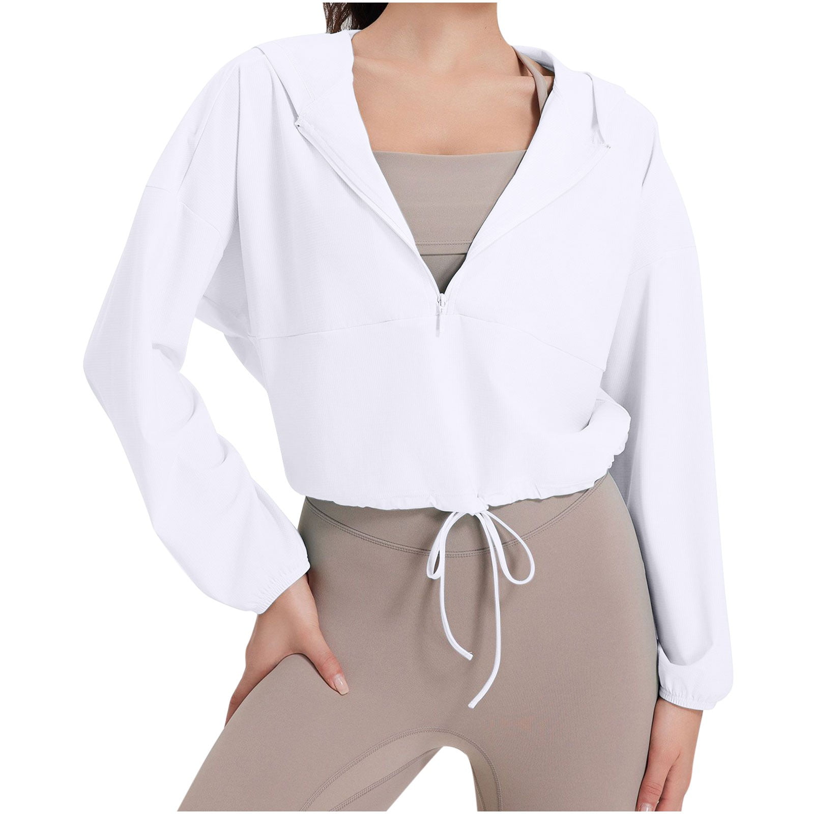 HBYJLZYG Women's UPF 50+ Light Jacket Summer Sun Protection Hoodie SPF ...