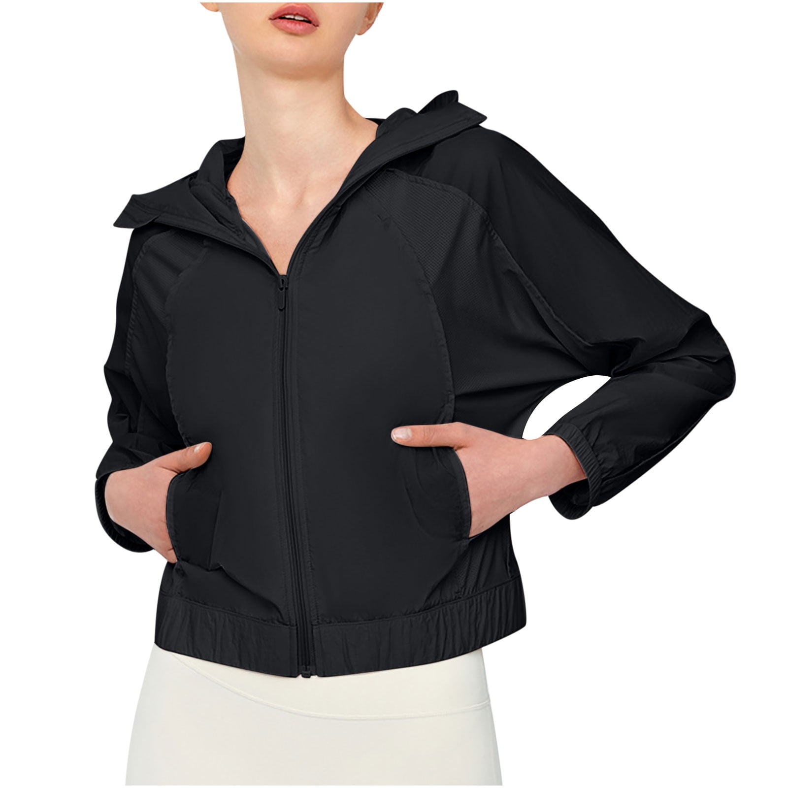 HBYJLZYG Women's UPF 50+ Sun Protection Hoodie Summer SPF UV Jacket ...