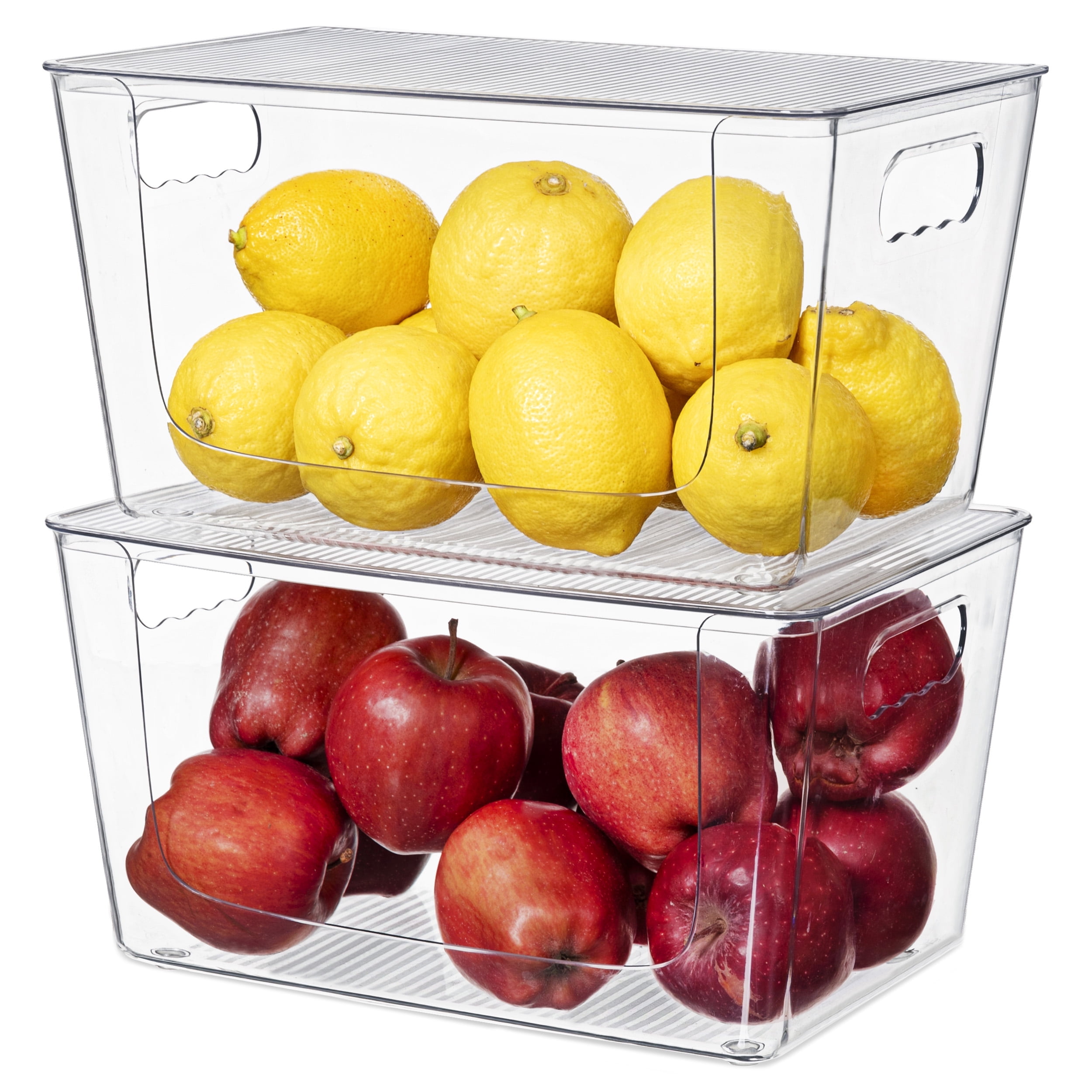 HBlife 2 Pack Pantry Organizer Storage Stackable Kitchen Laundry ...