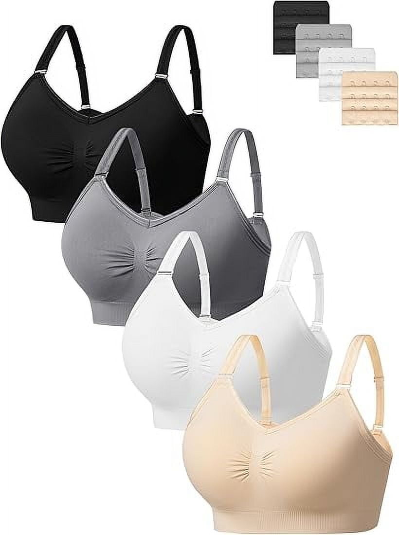 HBlife Wireless Bras for Women Comfortable Cami Bras Women's Bralettes ...