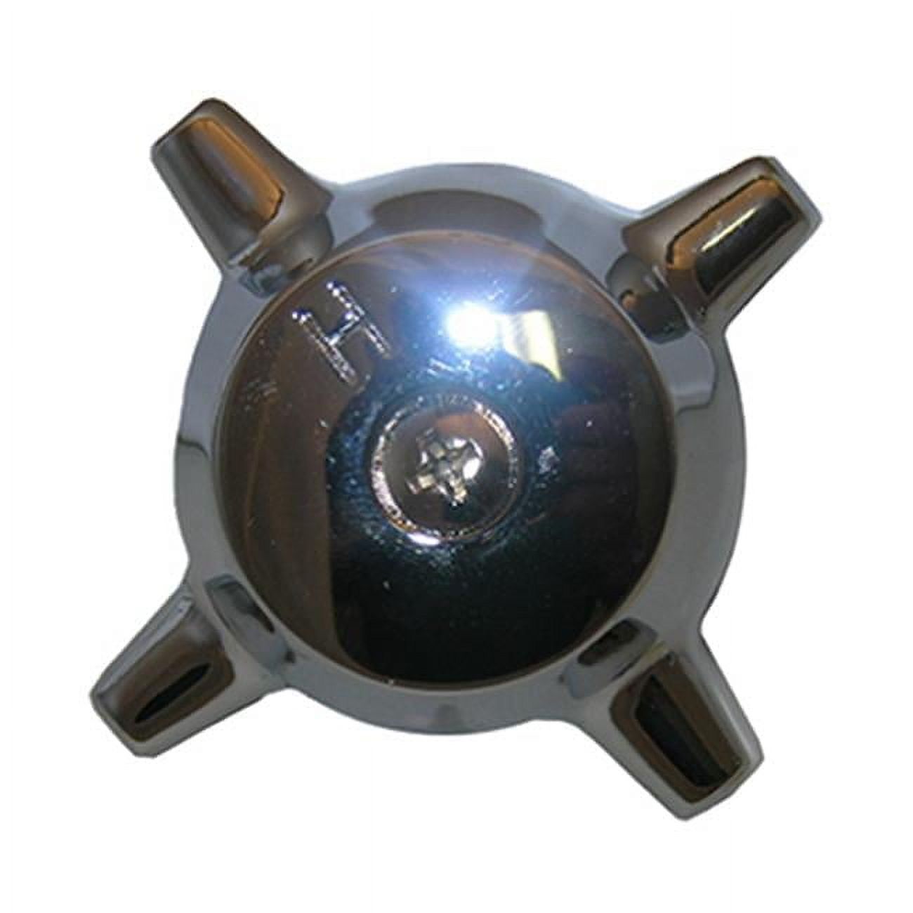 HC-273 Central Brass Chrome H Broach Hot Metal Faucet Handle, Large ...