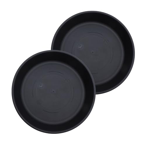 The HC Companies 21 Inch Classic Round Plant Saucer, Lightweight UV ...