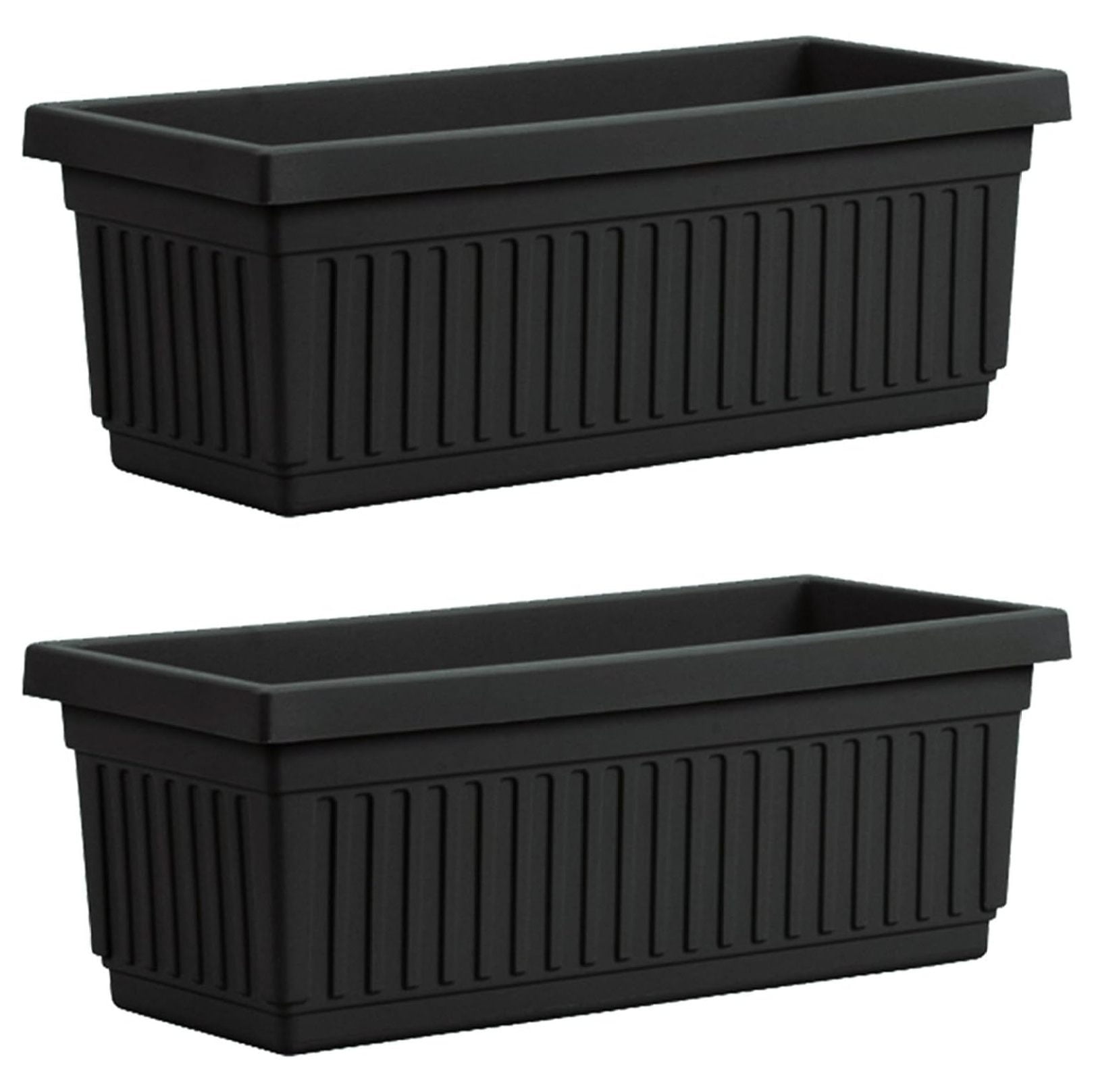 HC Companies 30 Inch Long Fluted Plastic Venetian Garden Window ...