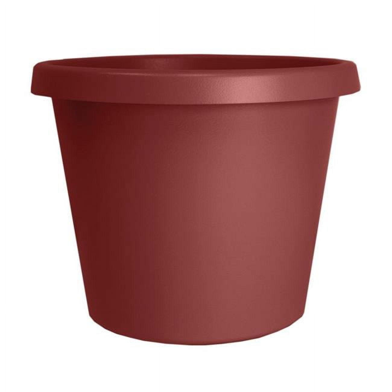 HC HCPCP12000FD2 12 in. Round Classic Prima Planter, Marsala - Walmart.com