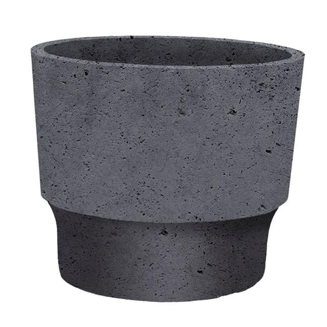 HC HCSSP07000G28 7 in. Round Sprite Succulent Pot, Faux Concrete ...