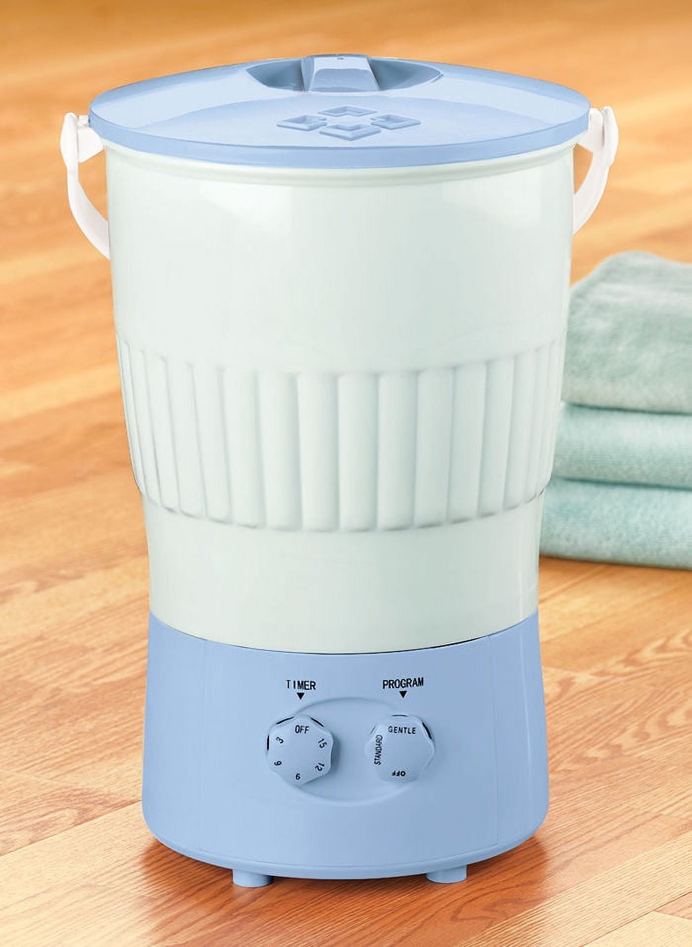 Wonder Washer Compact Washing Machine, Quick 15-Minute Cycle, No Water ...