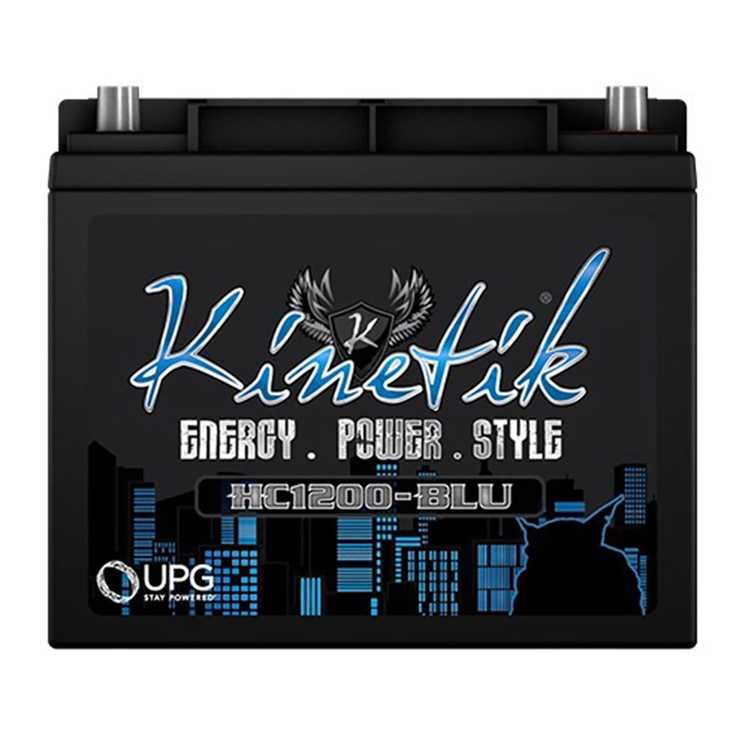 Kinetik HC1200-BLU 12V 1200W Car Audio Battery for Taramps TA 1000D-2 ...