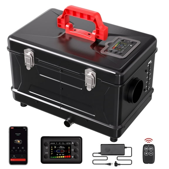 LF Bros N2 5KW Diesel Heater with 5L Tank, 12V/24V/110V Diesel Heater ...