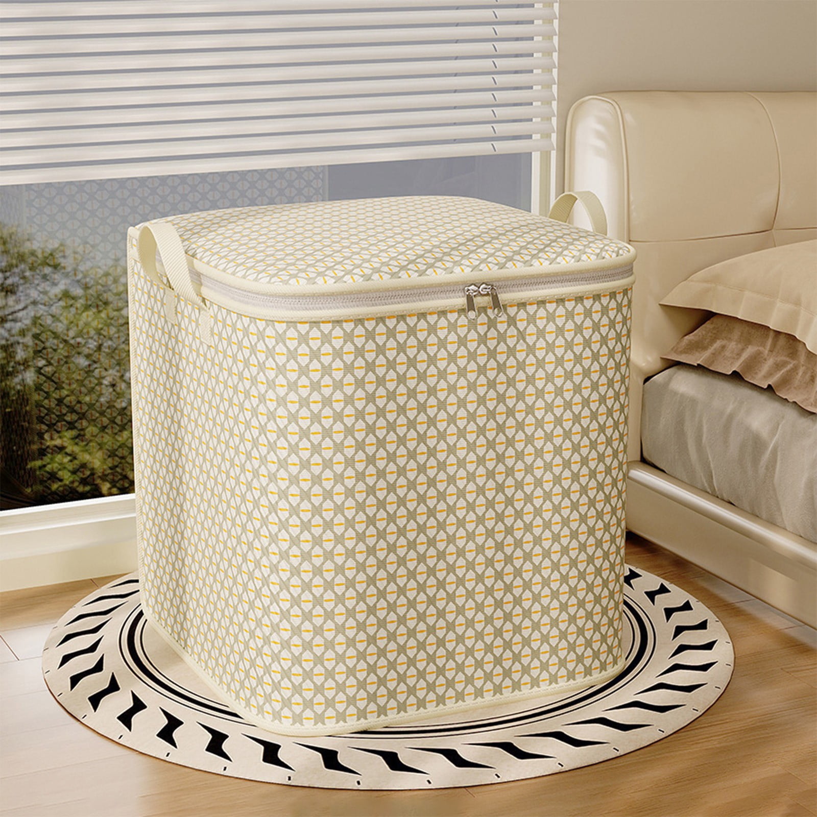 HCBY Heavy Duty Collapsible Storage Tote - Large Foldable Bag with ...