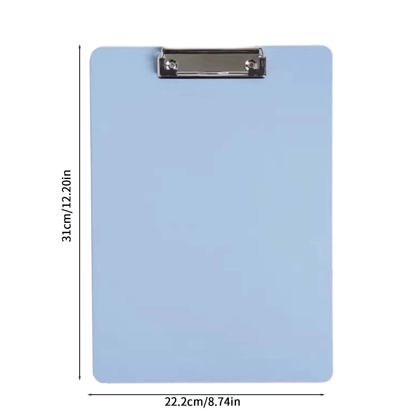 HCBY Thickened Plastic Clipboard, A4 Size Writing Board & Folder for ...