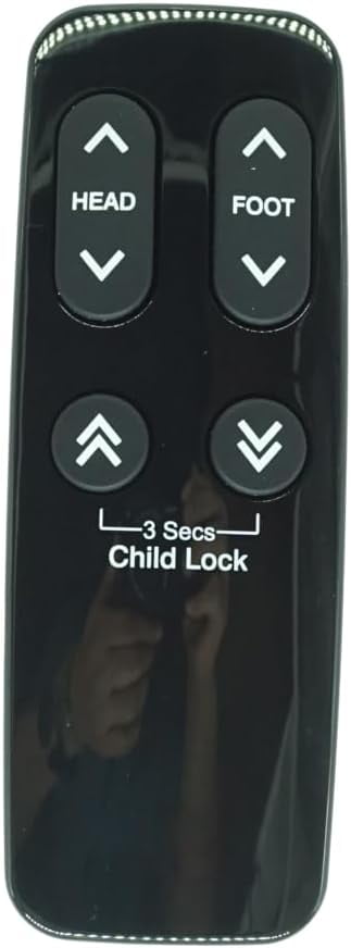 HCDZ Replacement Remote Control Compatible for Control Box TD33 Adjustable Bed Base (for Linak ...