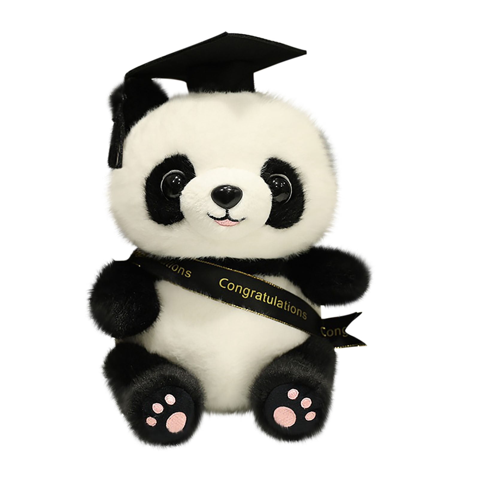 HCJKDU 2025 Graduation Gifts Plush Panda Stuffed Animal Signature for ...
