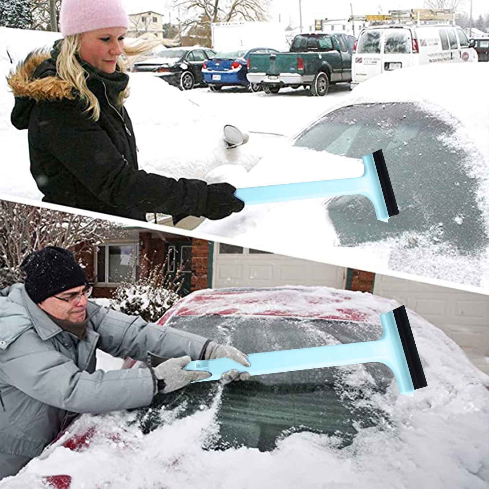 HCJKDU Car Mounted Snow Shovel, Retractable Winter Tool Supplies ...