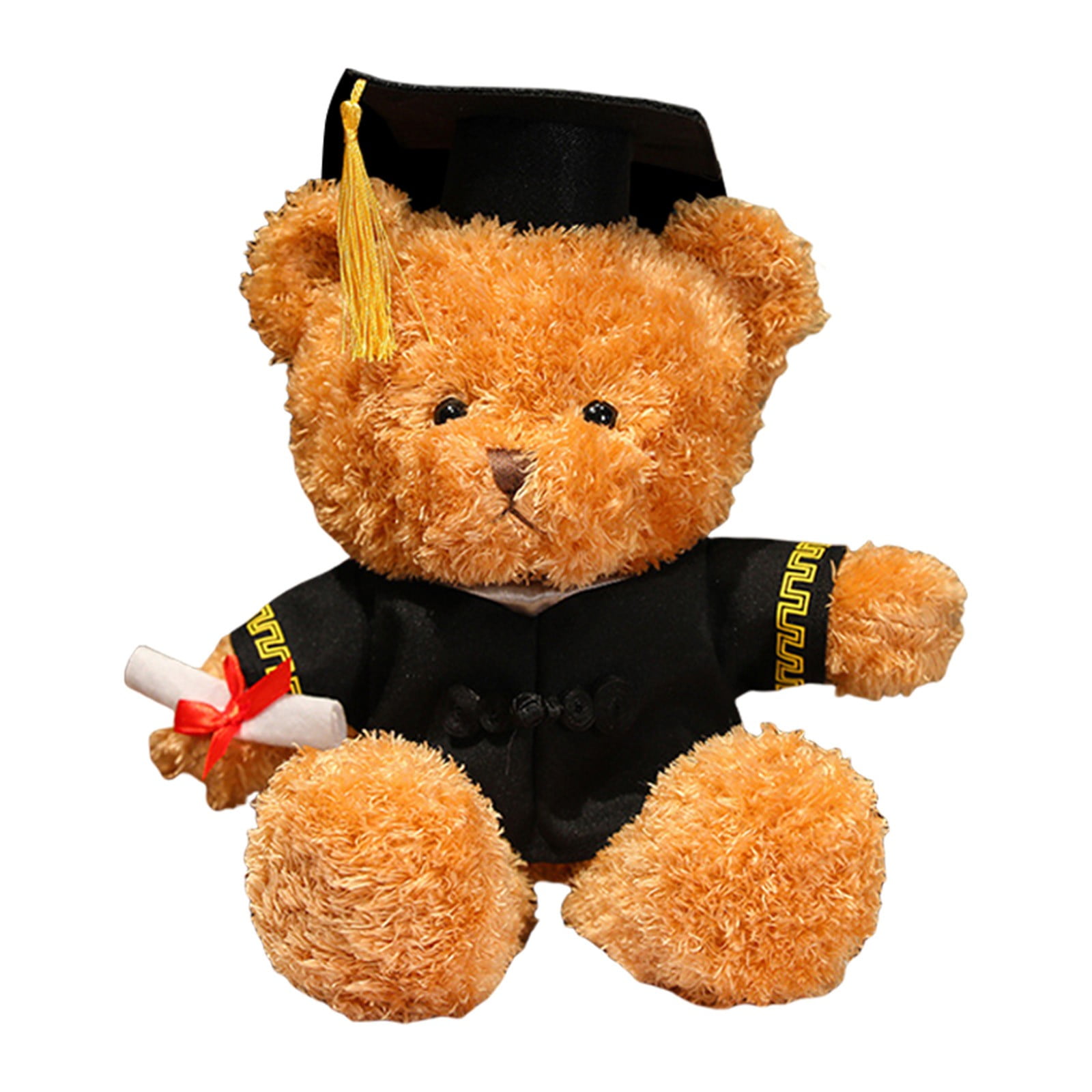HCJKDU Graduation Bear 2025 with Gown Cap Tassel Black Graduation ...