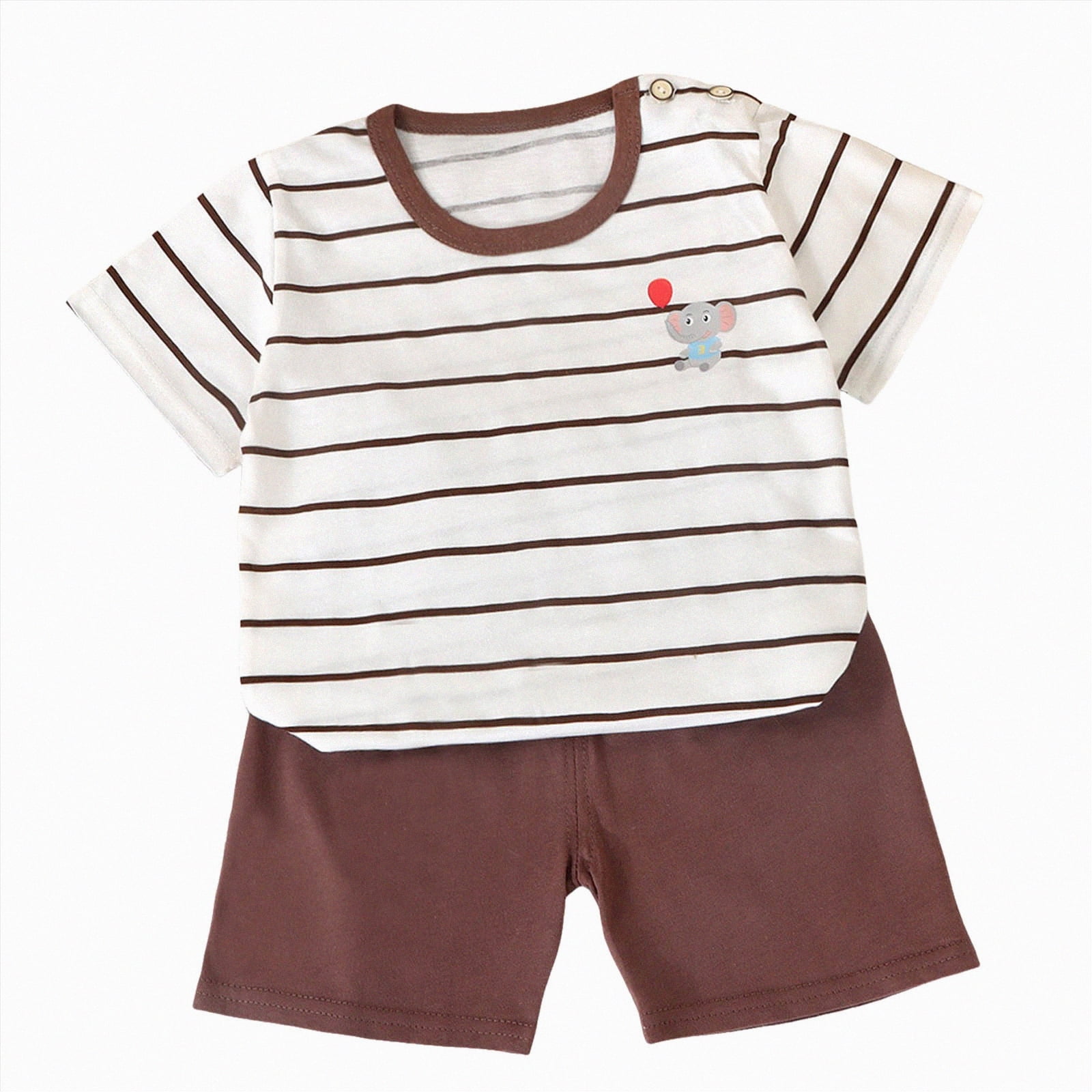 HCNTES Baby Boy Girl Cute Soft Clothing Sets Short Sleeve Tops and ...