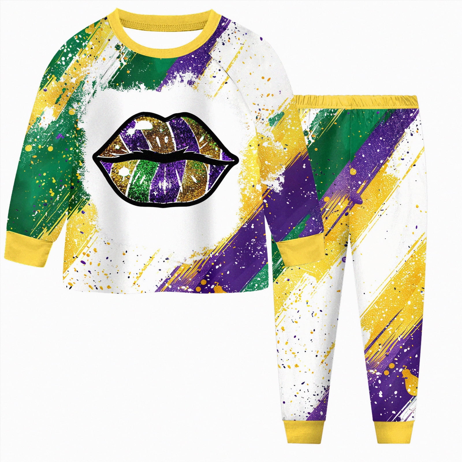 HCNTES Baby Boy Girls Fall Winter Outfit Sweatshirt Toddler Sweatsuit ...