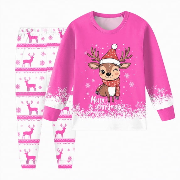 HCNTES Boys and Girls Long Sleeve Trousers Set Comfortable Soft ...