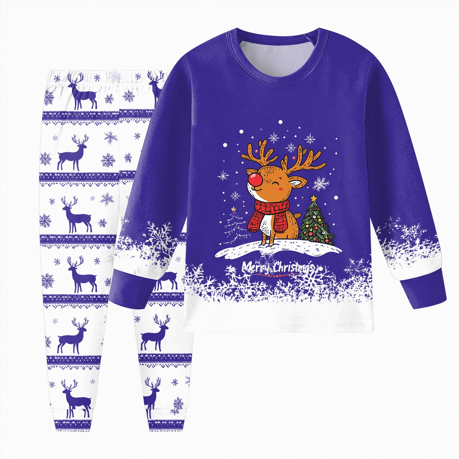 HCNTES Boys and Girls Long Sleeve Trousers Set Comfortable Soft ...