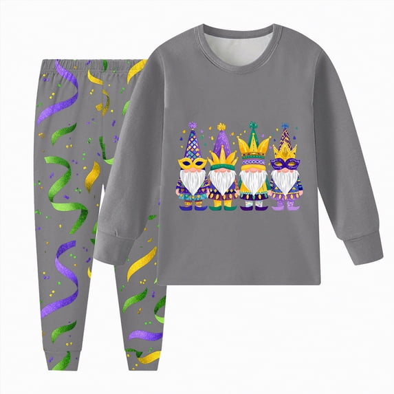 HCNTES Children Long Sleeved and Trouser Length Set Comfortable Soft ...