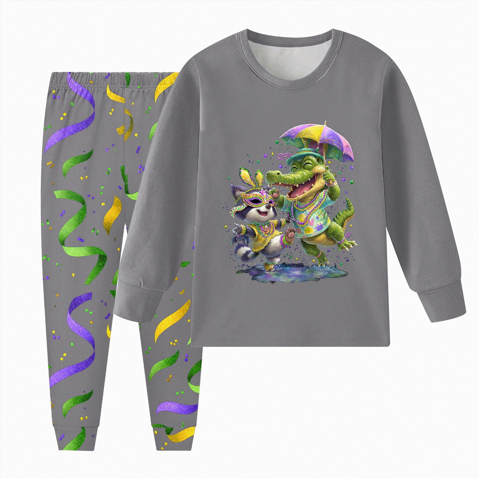 HCNTES Children Long Sleeved and Trouser Length Set Comfortable Soft ...