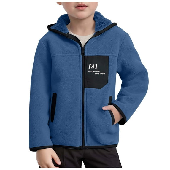 HCNTES Childrens Comfortable and Warm Hooded Jacket Boys and Girls ...