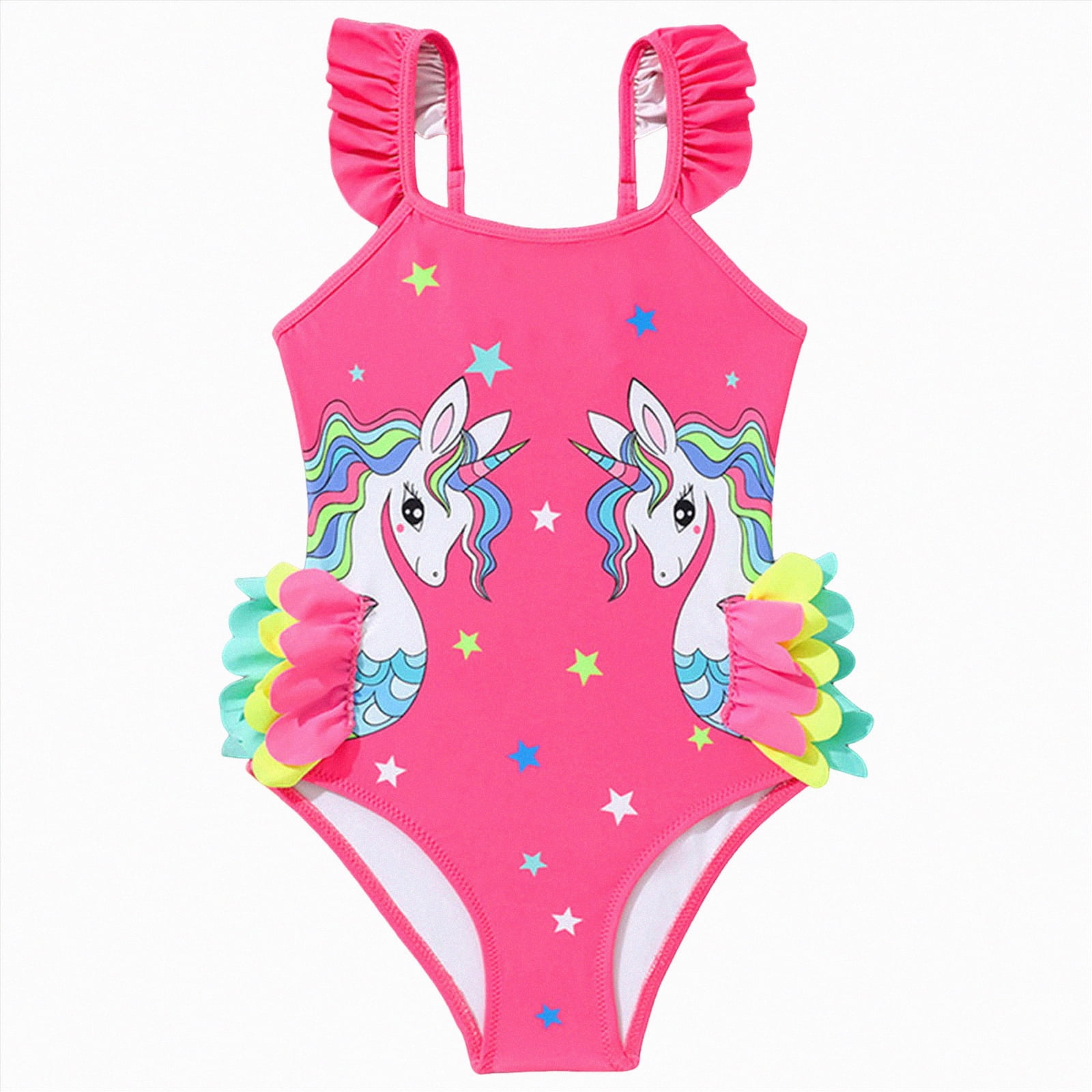 HCNTES Girls Swimsuits Girls Swim Suits 14-16 Girls Swimsuit, Straps ...