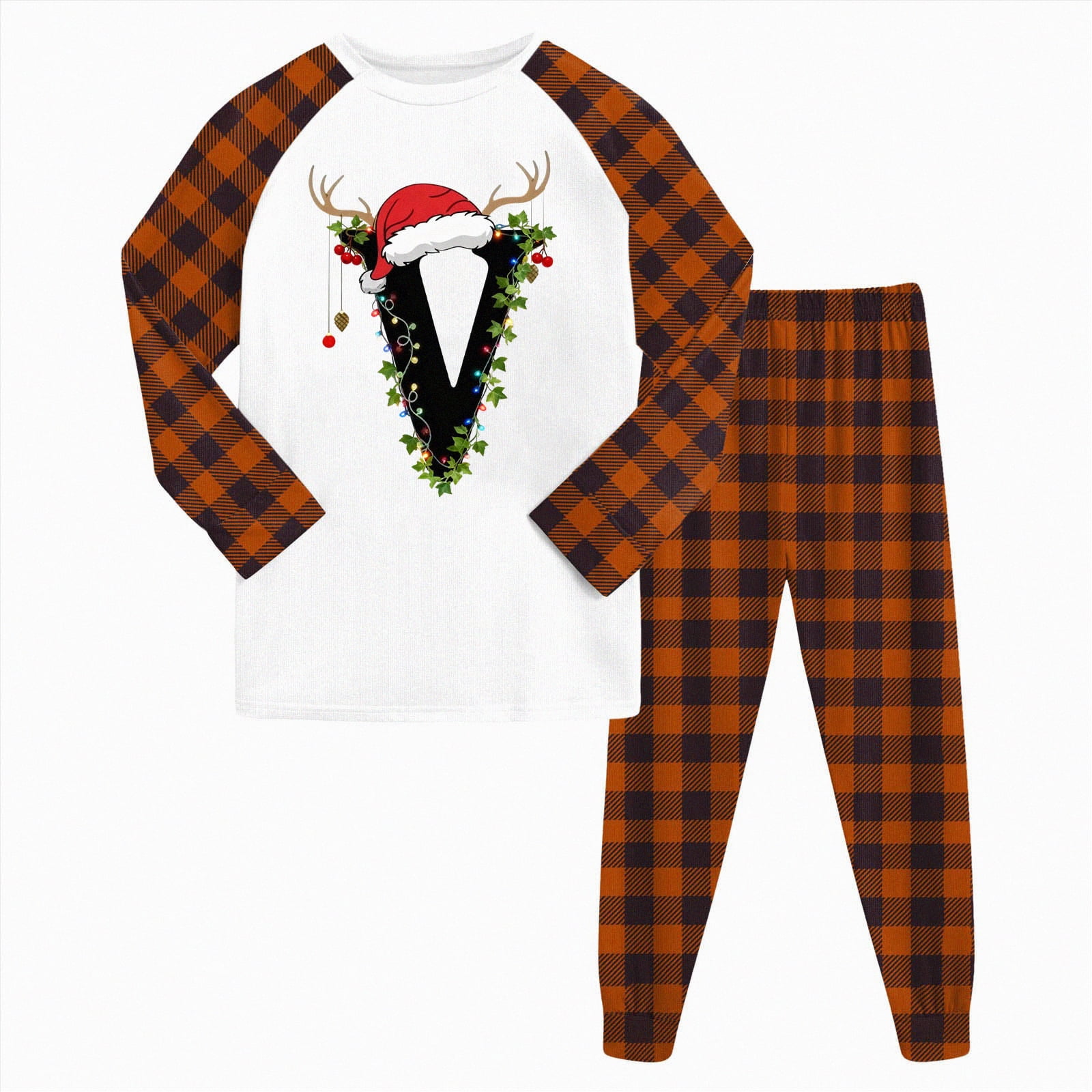 HCNTES Infant Baby Boy Girl Fall Winter Sweatshirt Pant Outfits Toddler ...