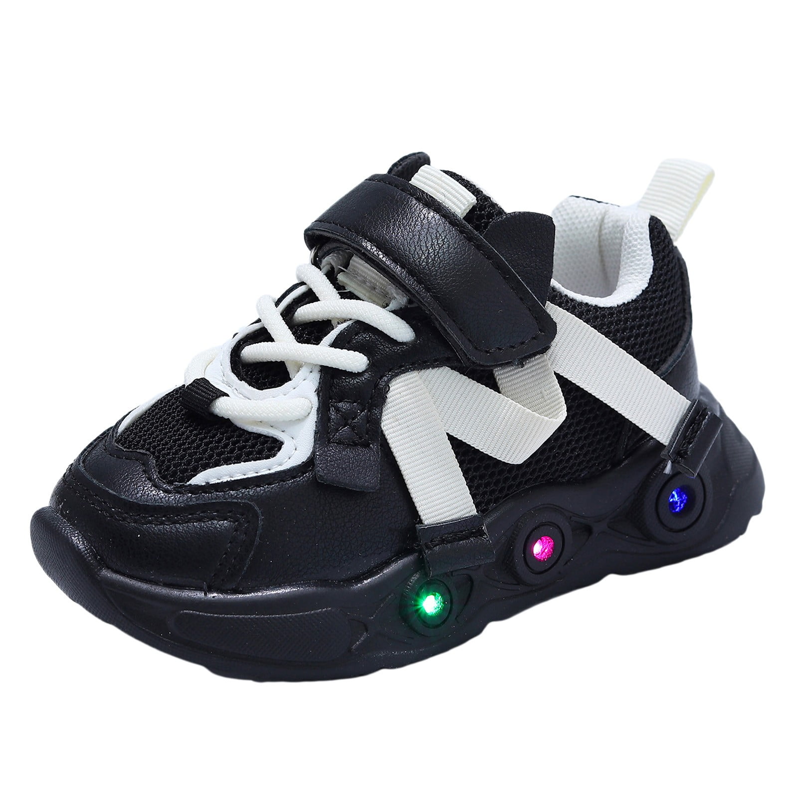 HCNTES Kids Light Up Shoes with Flashing LED Sneakers Luminous Dancing ...