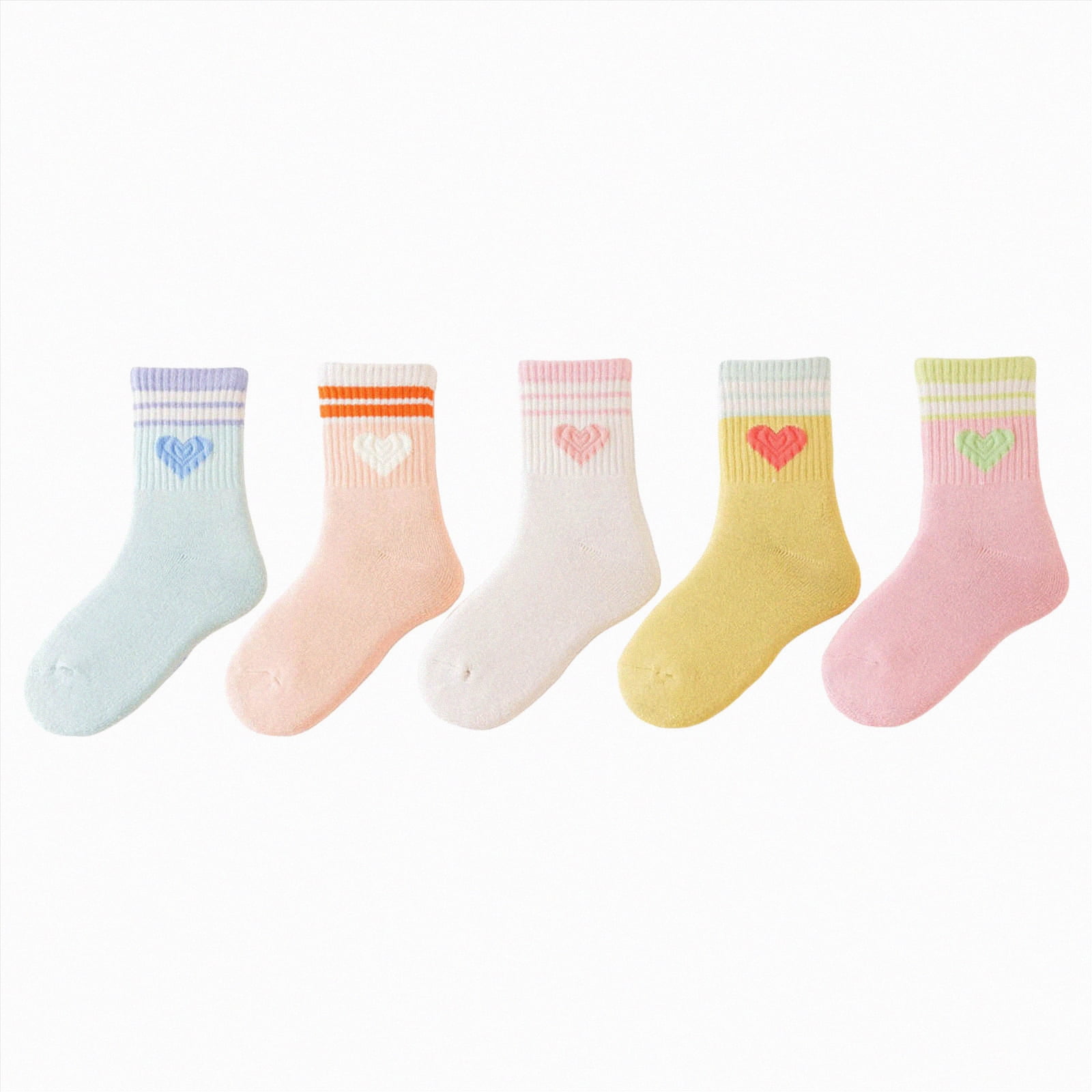 HCNTES Kids Toddler All Seasons Socks for Baby Boy Girl Socks Soft Warm ...