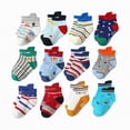 HCNTES Little/Big Kid Boys Girls Socks Set Children's Mid Cut Crew ...