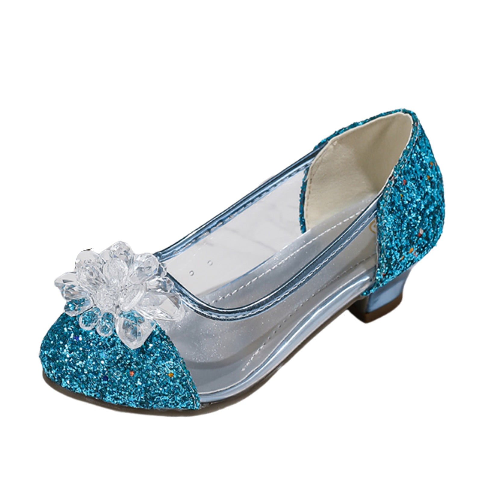 HCNTES Little Girls Dress Shoes Princess Ballet Shoes Flower Girl ...