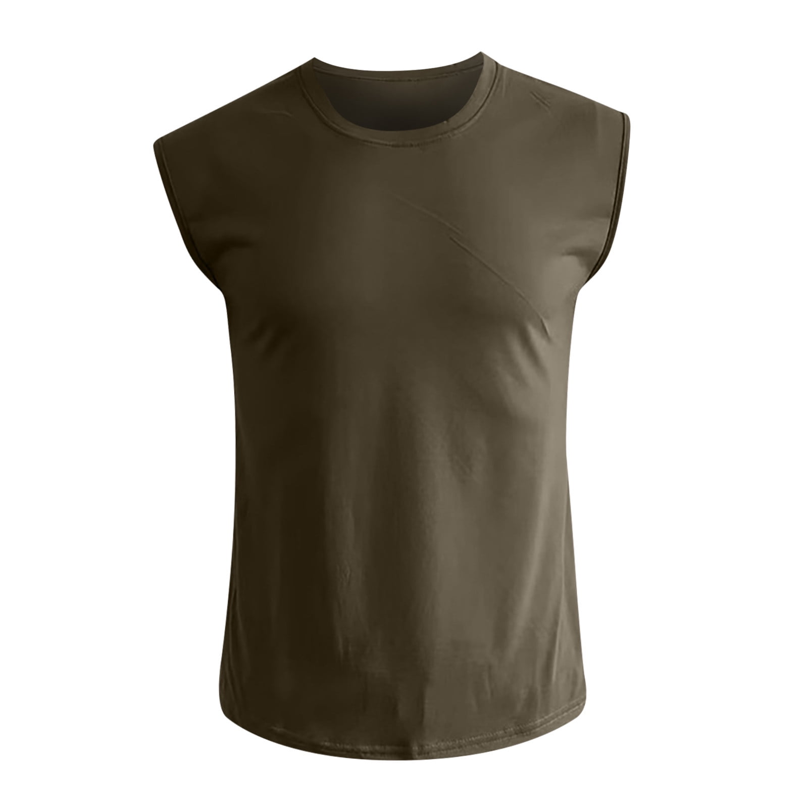 HCNTES Men's Sleeveless Swim Shirts: Gym Muscle Athletic Summer Beach T ...