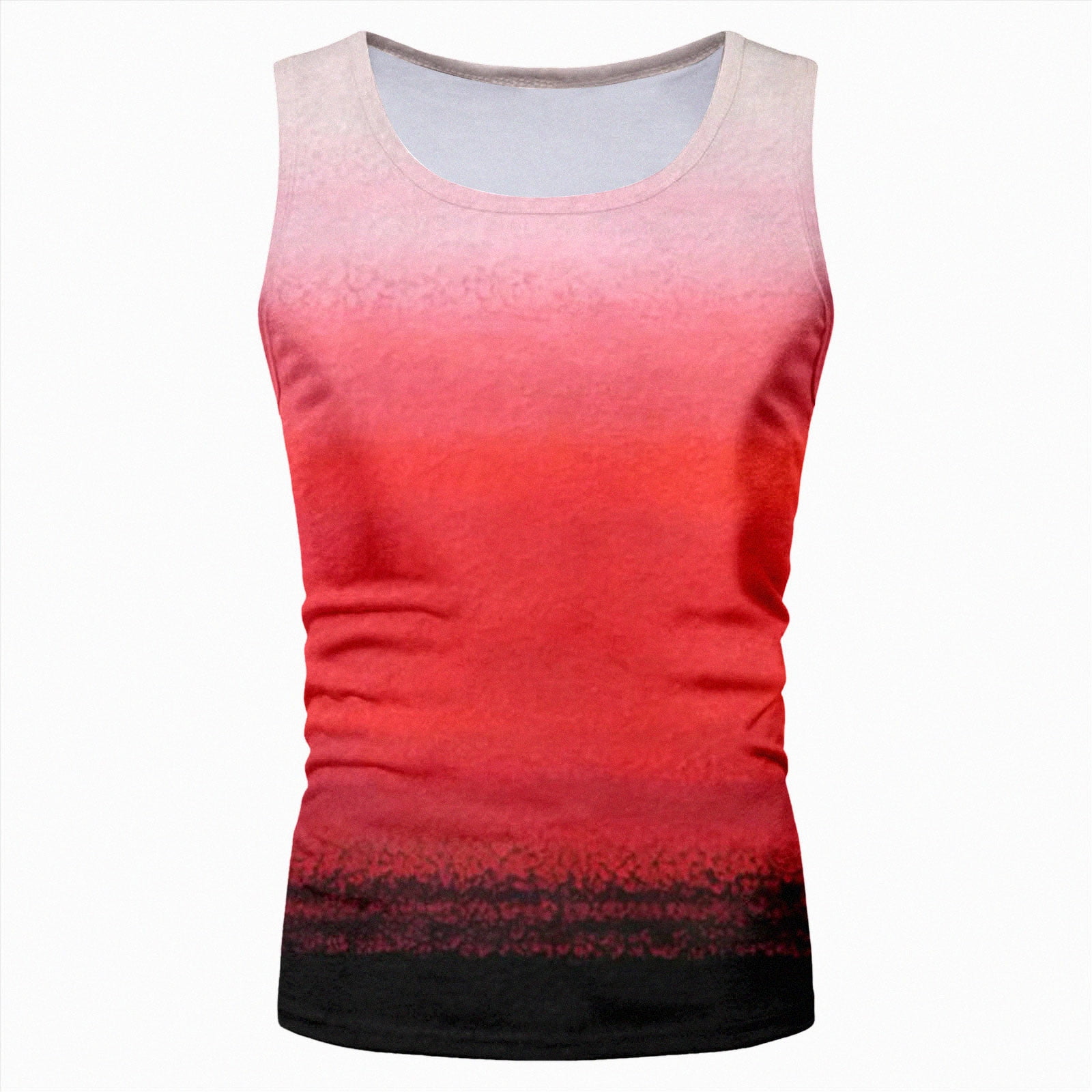 HCNTES Men's Tank Tops Gym Workout Shirt Sleeveless Muscle Fitness ...