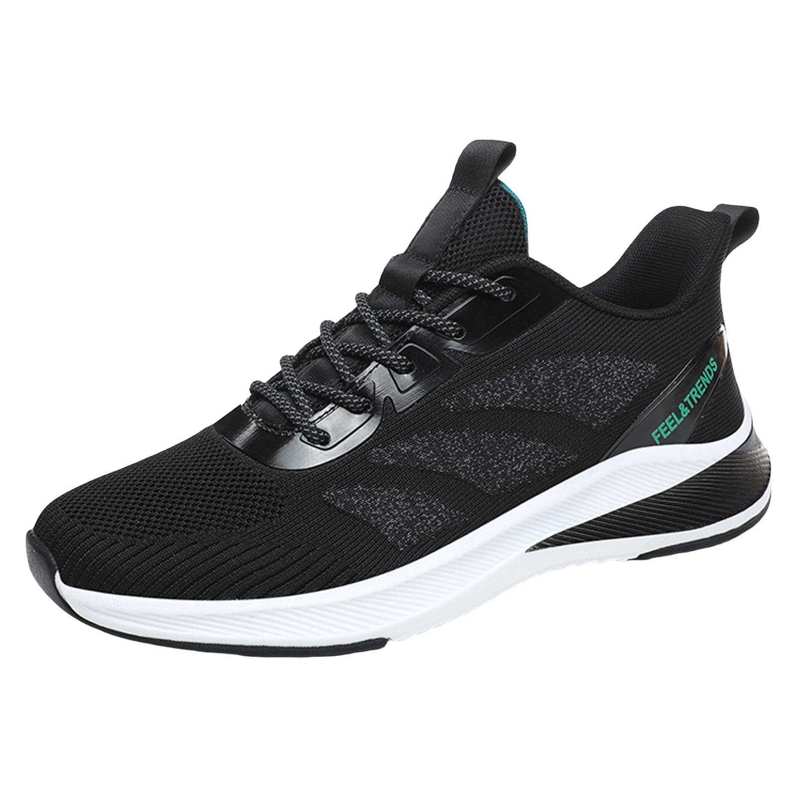 HCNTES Mens Running Shoes Tennis Breathable Athletic Sneakers ...