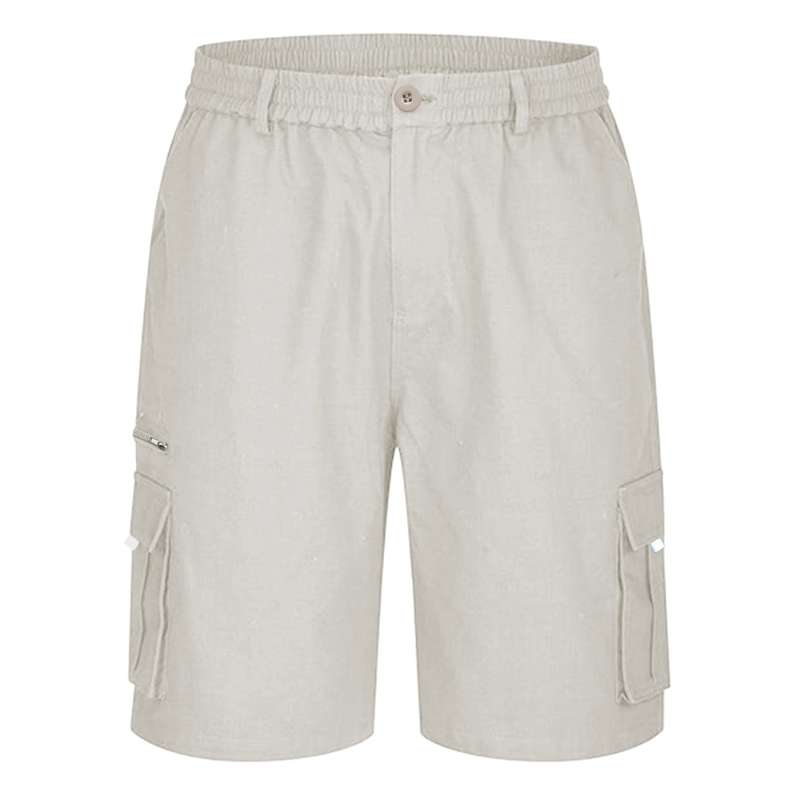 HCNTES Mens Shorts Cargo, 2025 Elastic Waist Bermuda Shorts Summer ...