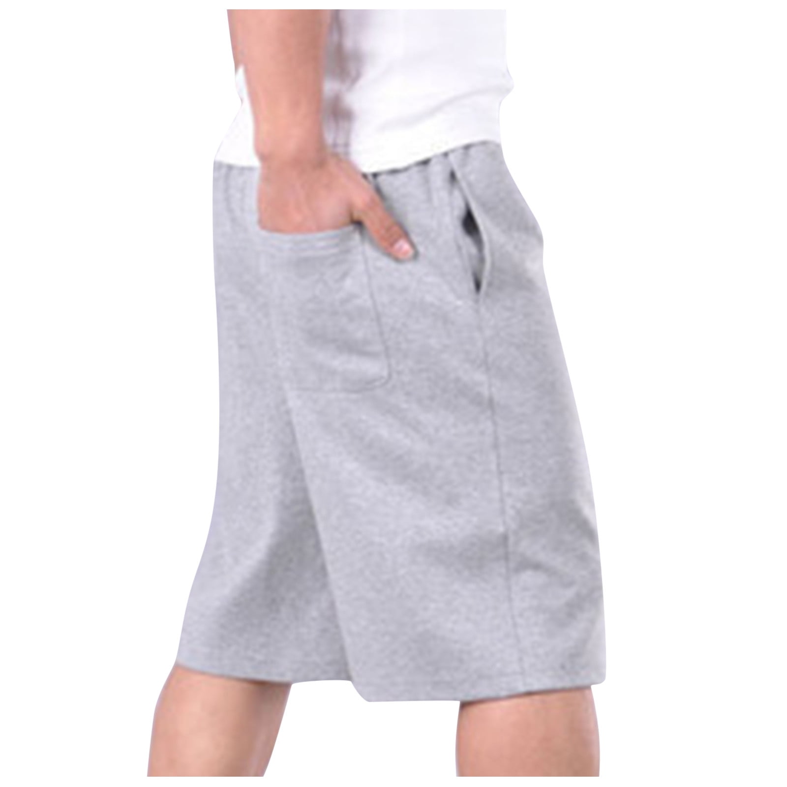 HCNTES Mens Walkshorts Classic Fit Athletic Workout Golf Shorts for Men ...