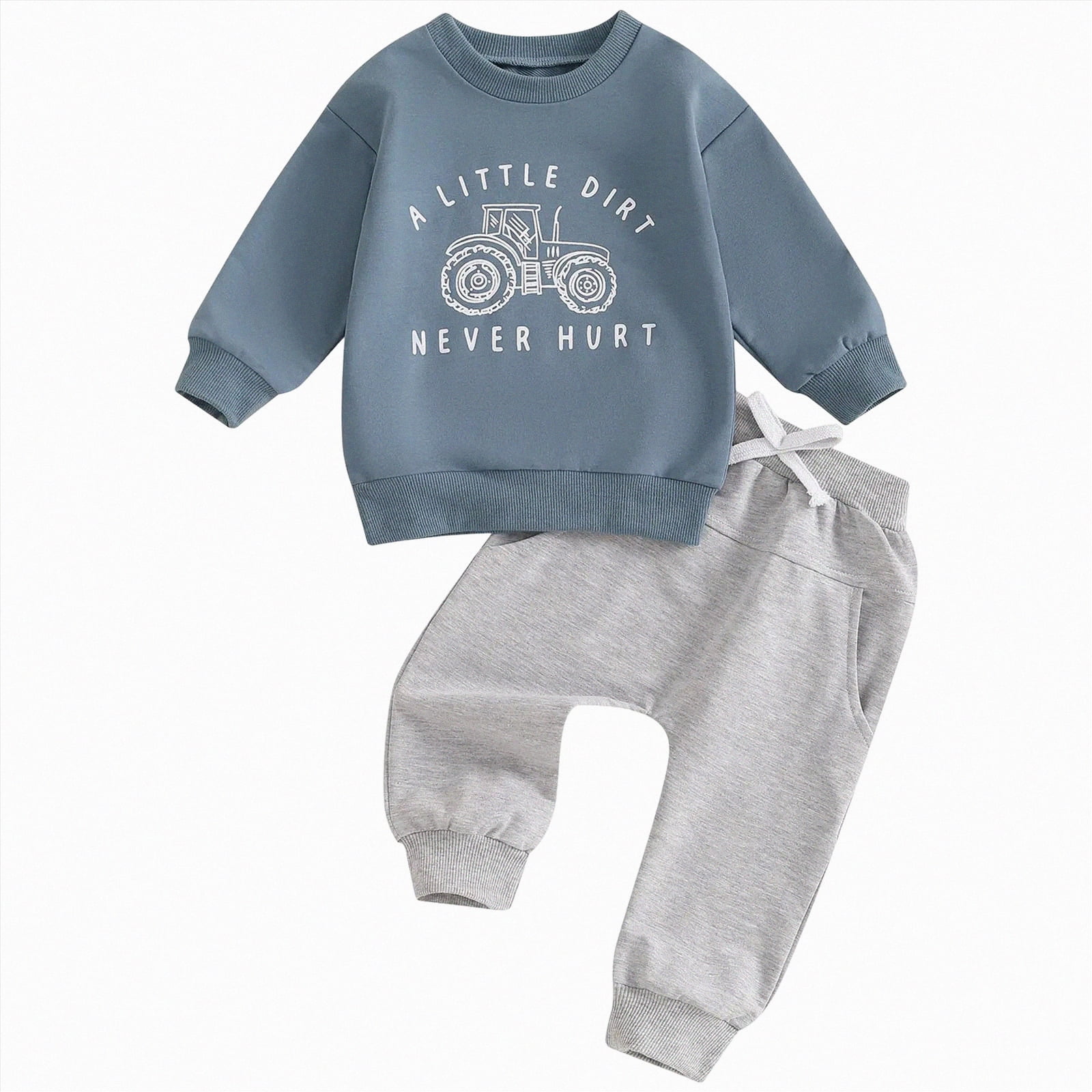 HCNTES Toddler Baby Boy Girl Clothes 6 12 18 24 Months Summer Outfits ...