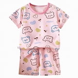 HCNTES Toddler Baby Boy Girl Summer Outfit Short Sleeve Shirts Top and ...