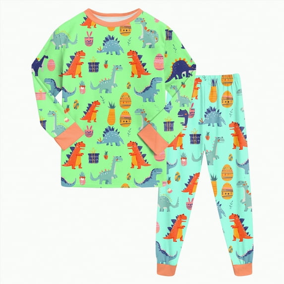 HCNTES Toddler Baby Boys Loungewear Clothes Kids Soft Long Sleeve Shirt ...