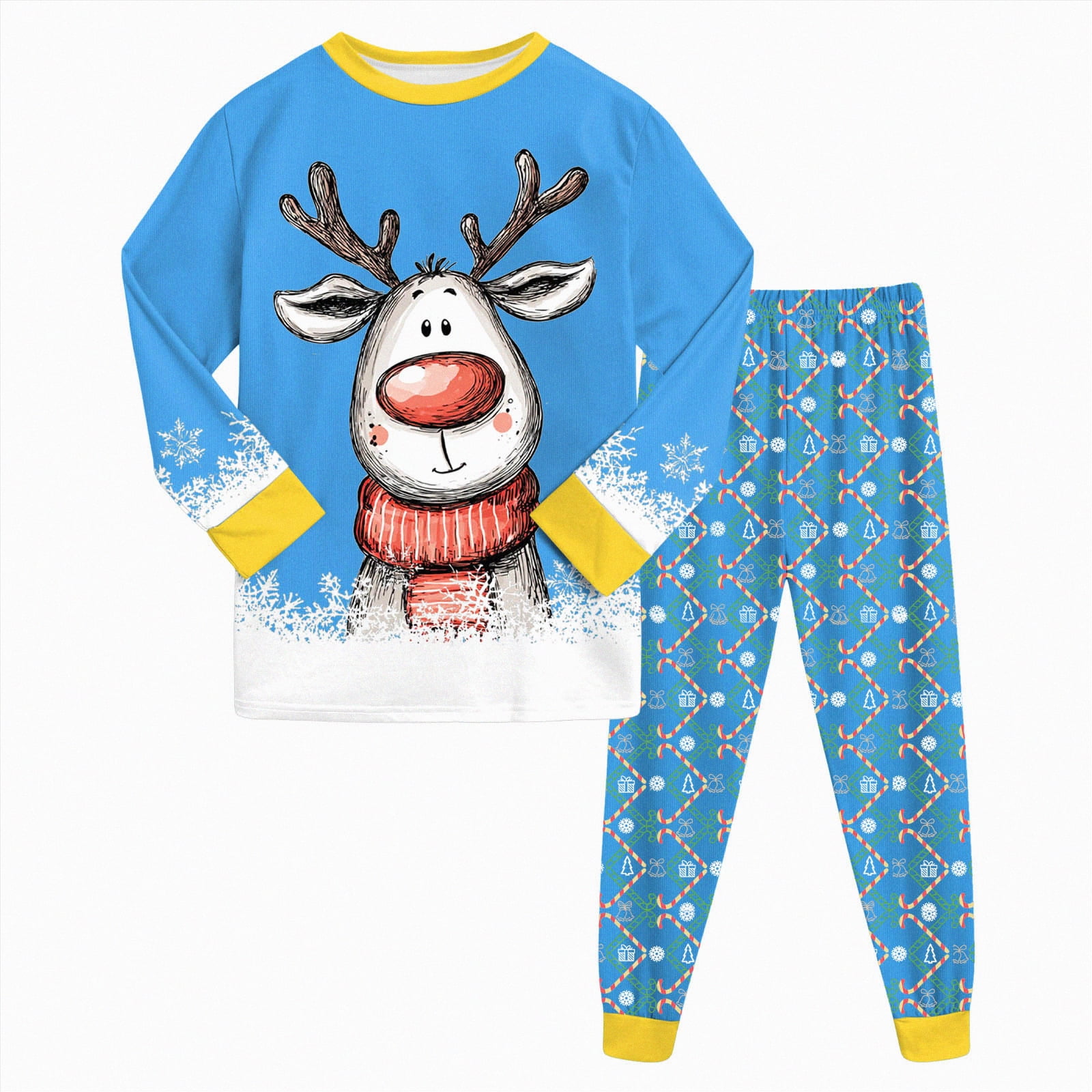 HCNTES Toddler Boy Girl Fall Winter Outfit Long Sleeve Sweatshirt Top ...