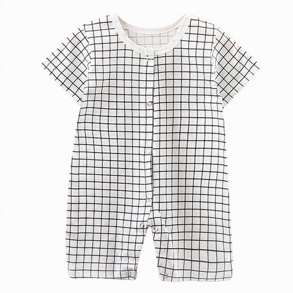 HCNTES Toddler Children Boys Girls Unisex Short Sleeve Jumpsuit One ...