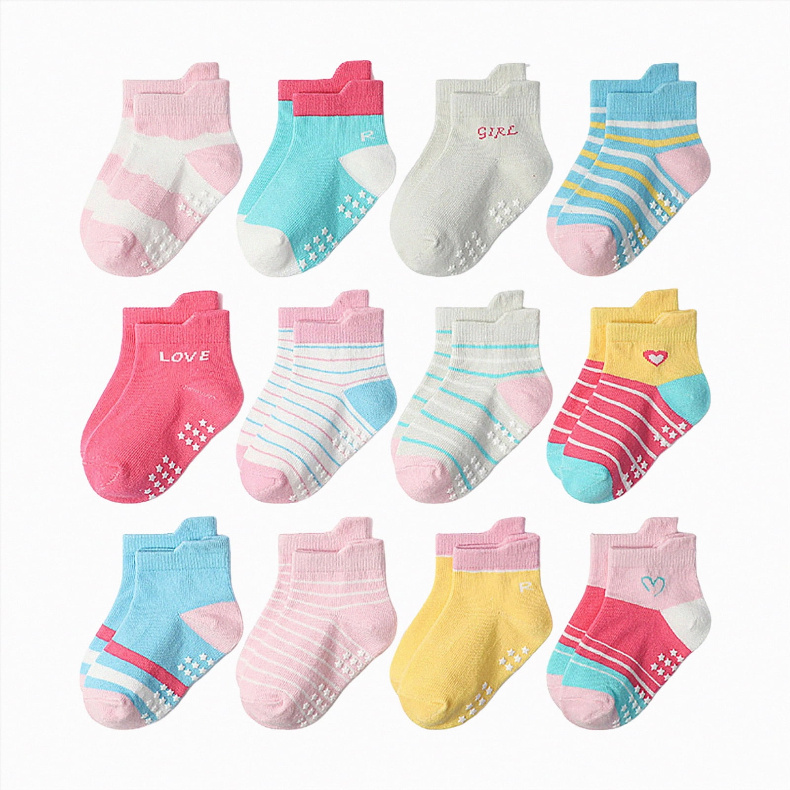 HCNTES Toddler Kids Boys Girls Cute Crew Novelty Socks Children's Fun ...